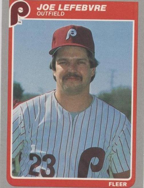 1985 Fleer - Joe Lefebvre #257 for sale online | eBay