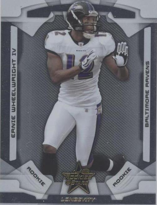 2008 Leaf Rookies & Stars Longevity - Rookie #137 Ernie Wheelwright IV ...