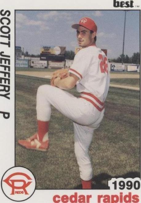 1990 Best Cedar Rapids Reds - Scott Jeffery #25 (RC) for sale online | eBay