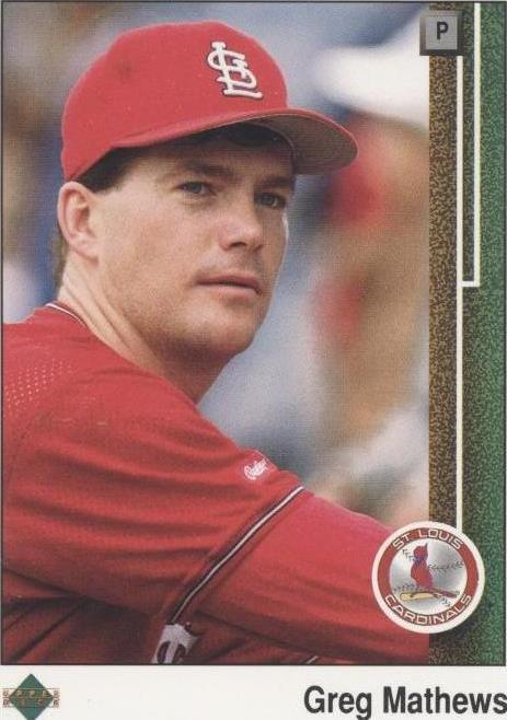 1989 Upper Deck - #531 Greg Mathews for sale online | eBay