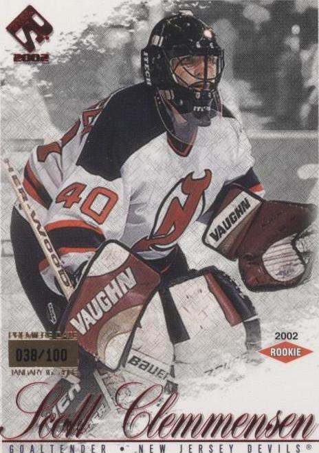 2001-02 Pacific Private Stock - Premiere Date #129 Scott Clemmensen ...