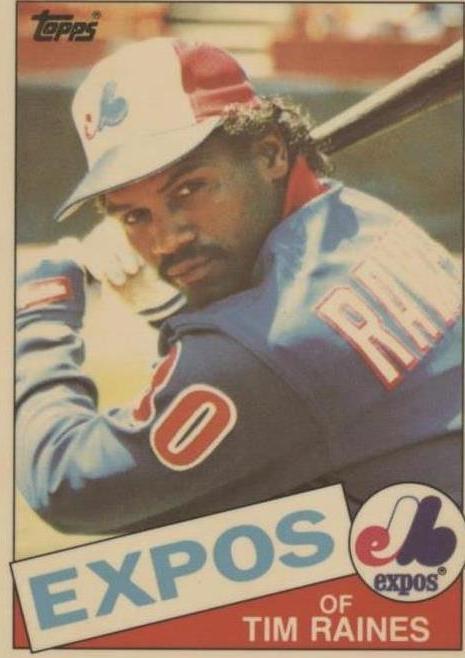 1985 Topps - Tim Raines #630 Collector's Edition (Tiffany) for sale ...