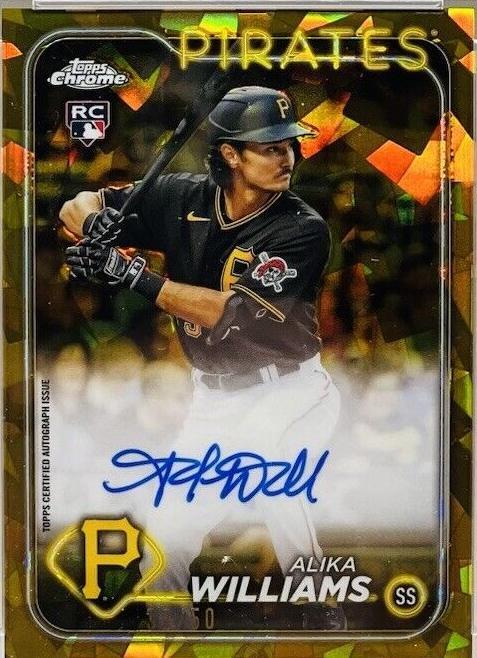2024 Topps Chrome Sapphire Edition - Autographs Alika Williams #CSA-AWI ...