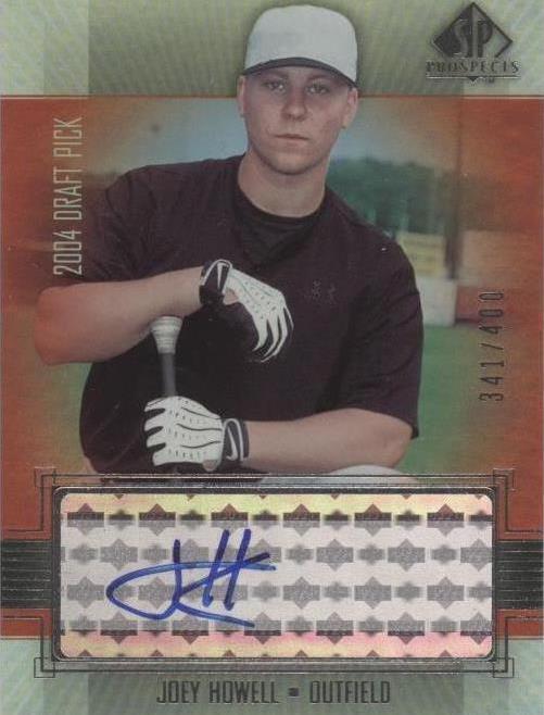 2004 SP Prospects - Autographed Draft Picks Tier 3 Joey Howell #HO /400 ...