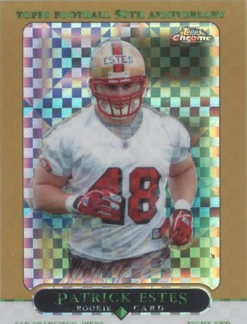 2005 Topps Chrome - Patrick Estes #244 Gold X-Fractor /399 (RC) for ...