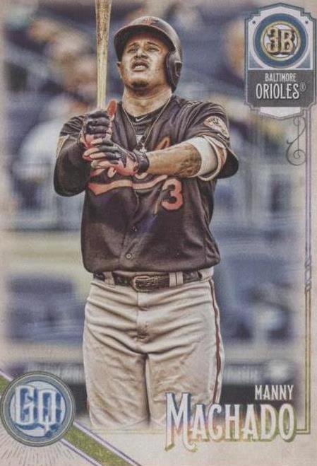 2018 Topps Gypsy Queen - Manny Machado #98 Bazooka Back for sale online ...