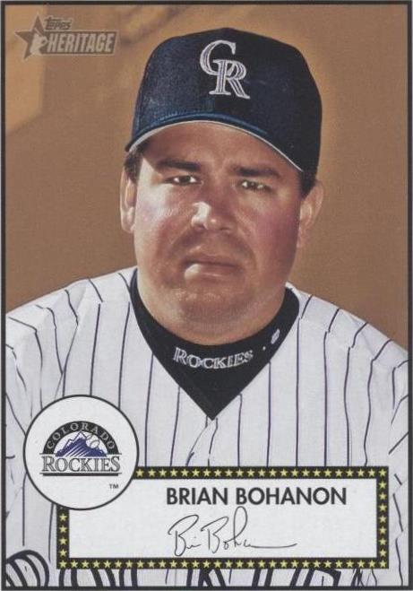 2001 Topps Heritage - #112 Brian Bohanon for sale online | eBay