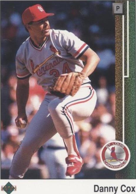 1989 Upper Deck - #535 Danny Cox for sale online | eBay