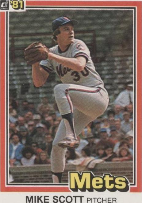 1981 Donruss - #37 Mike Scott for sale online | eBay