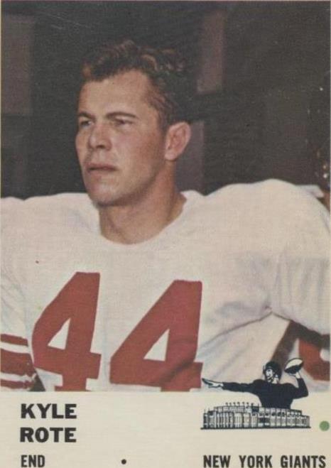 1961 Fleer - #69 Kyle Rote for sale online | eBay