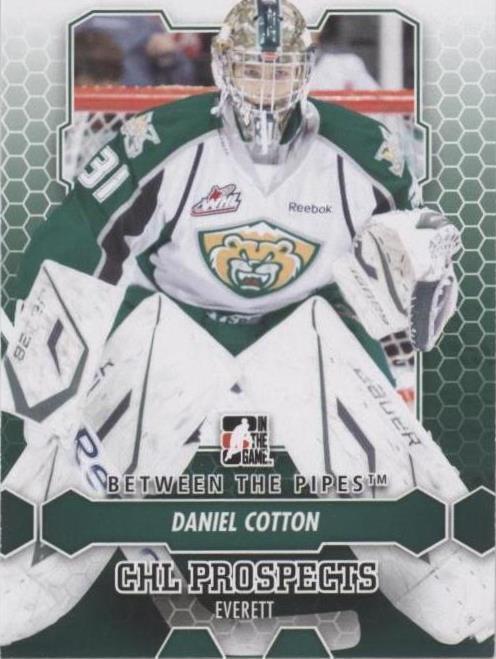 2012-13 In the Game Between the Pipes - Daniel Cotton #19 (RC) for sale ...