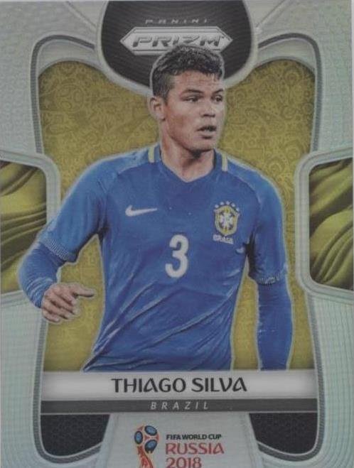 2018 Panini Prizm World Cup - Thiago Silva #27 Silver Prizm for sale ...