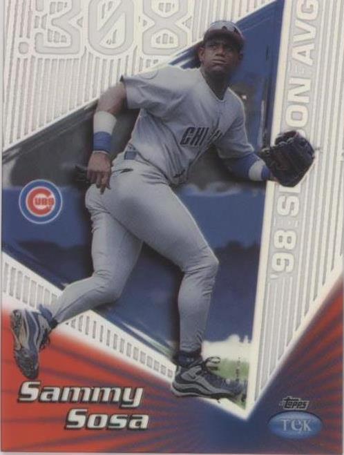 1999 Topps Tek - Pattern 25 #6B Sammy Sosa for sale online | eBay