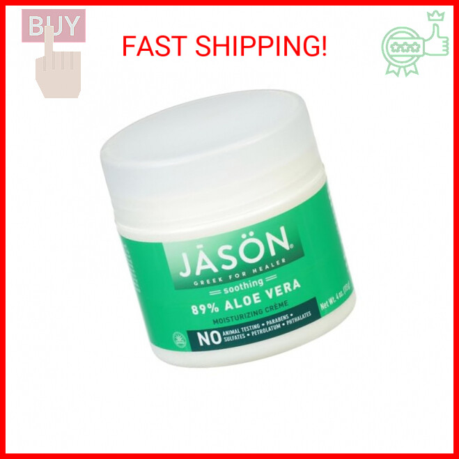 Jason Soothing 89% Aloe Vera Moisturizing Creme 4 ozのeBay公認海外通販｜セカイモン