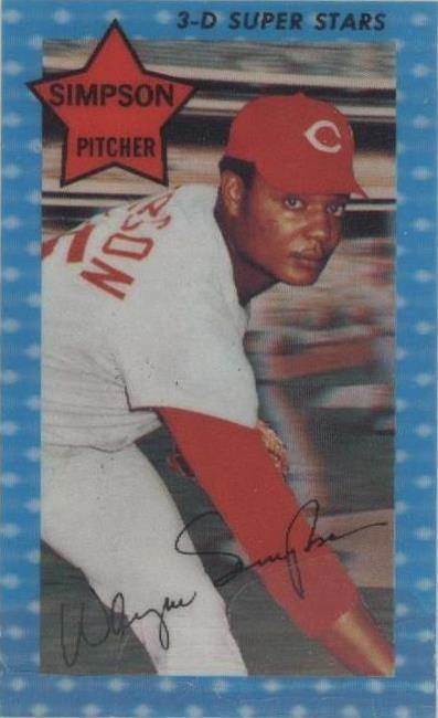 1971 Kellogg's 3-D Super Stars - 1970 XOGRAPH, 119 Strikeouts #1 Wayne ...