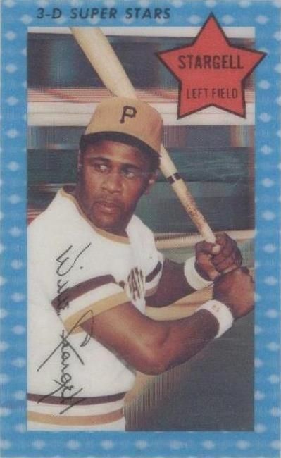 1971 Kellogg's 3-D Super Stars - XOGRAPH -- No Date #68 Willie Stargell ...