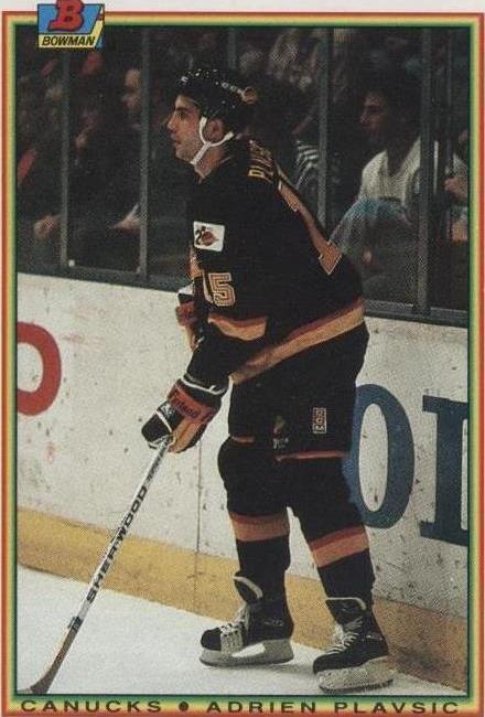 1990-91 Bowman - Adrien Plavsic #62 (RC) for sale online | eBay