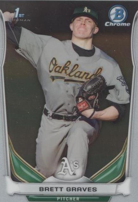 2014 Bowman Draft - Chrome #CDP73 Brett Graves (RC) for sale online | eBay