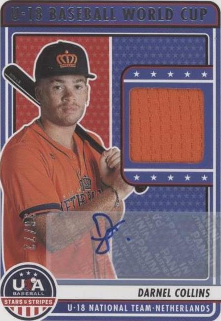 2023 Panini USA Baseball Stars & Stripes - U-18 World Cup Netherlands ...