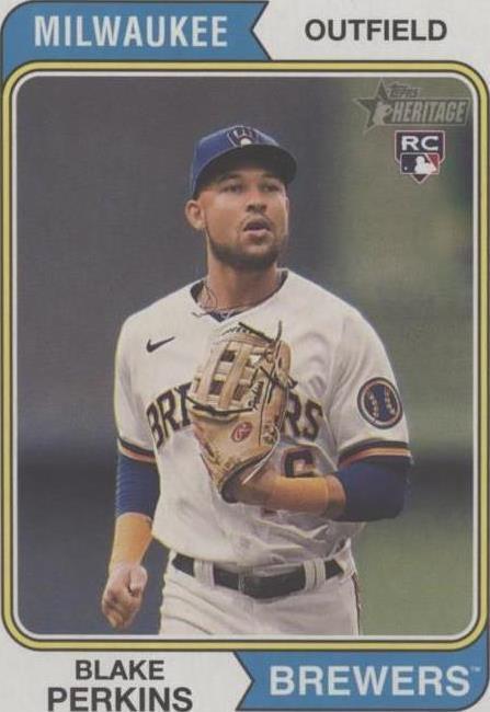2023 Topps Heritage High Number - #522 Blake Perkins (RC) for sale ...
