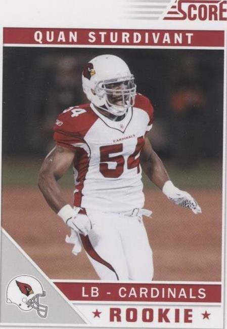 2011 Score - Factory Set Update #374 Quan Sturdivant (RC) for sale ...