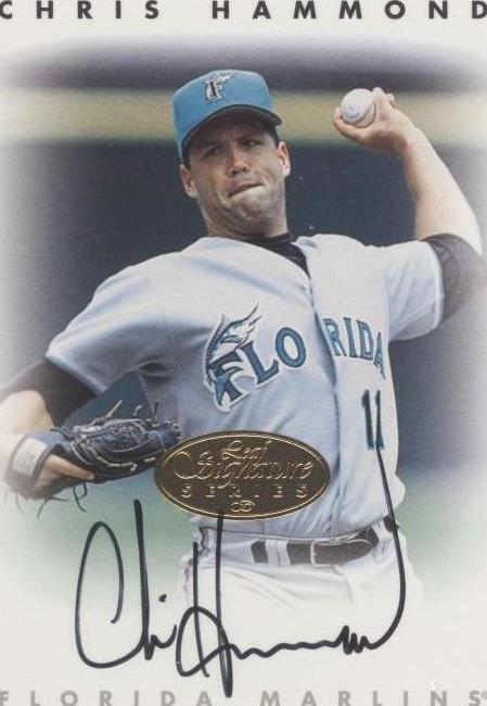 1996 Leaf Signature Series - Autographs Chris Hammond Gold (AU) for ...