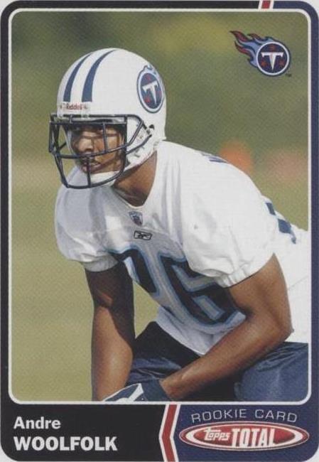 2003 Topps Total - Andre Woolfolk #549 (RC) for sale online | eBay