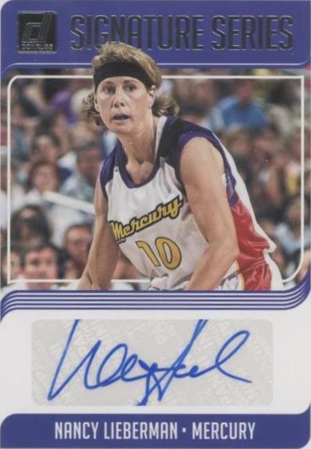 2019 Panini Donruss WNBA - Signature Series Nancy Lieberman-Cline #SS ...