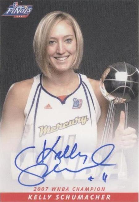 2008 Rittenhouse WNBA - Autographs WNBA Champion Kelly Schumacher (AU ...