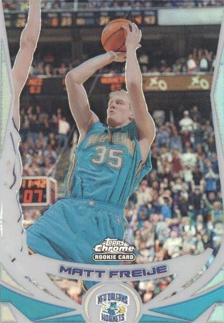 2004-05 Topps Chrome - Refractor #202 Matt Freije (RC) for sale online ...