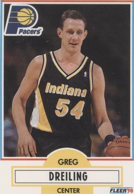 1990-91 Fleer Update - Greg Dreiling #U-37 (RC) for sale online | eBay