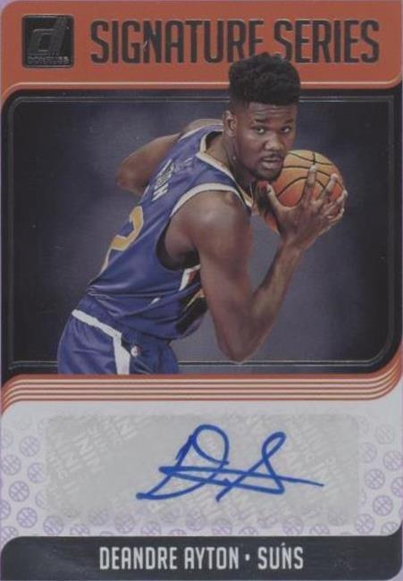 2018-19 Panini Donruss - Signature Series DeAndre Ayton #SG-DAY (AU, RC ...
