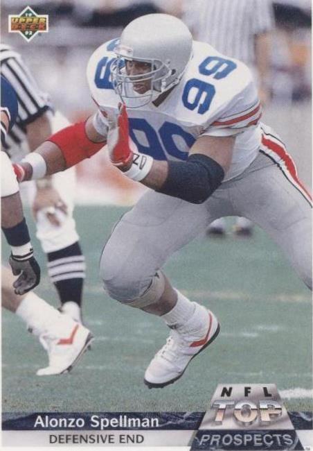 1992 Upper Deck Gold - Alonzo Spellman #G19 (RC) for sale online | eBay