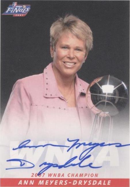 2008 Rittenhouse WNBA - Autographs WNBA Champion Ann Meyers (AU, RC) for sale online | eBay