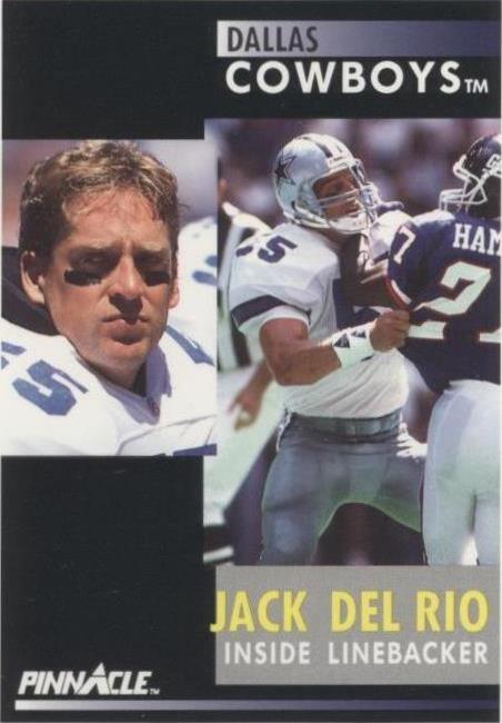 1991 Pinnacle - #55 Jack Del Rio for sale online | eBay