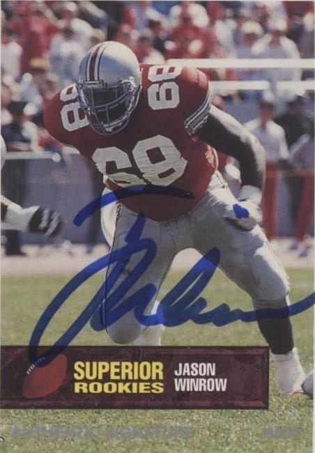 1994 Superior Rookies - Autographs #74 Jason Winrow /6000 (AU, RC) for ...