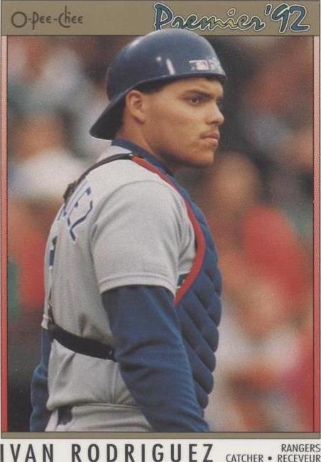 1992 O-Pee-Chee Premier - #55 Ivan Rodriguez for sale online | eBay