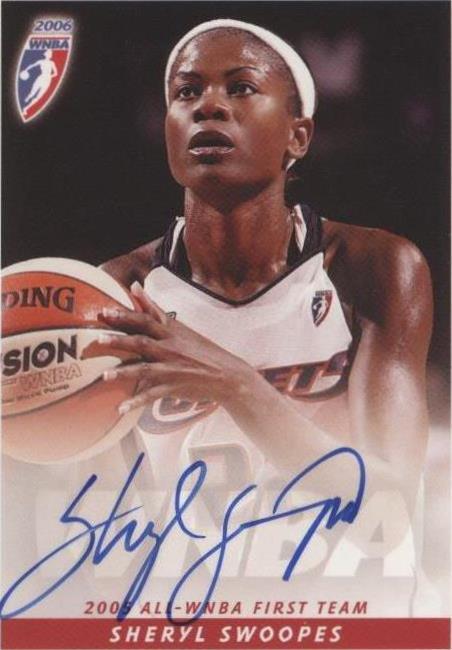 2006 Rittenhouse WNBA - Autographs All-WNBA First Team Action Sheryl ...