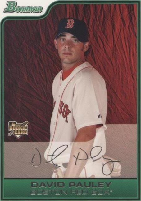 2006 Bowman Draft Picks & Prospects - White #BDP12 David Pauley /225 ...
