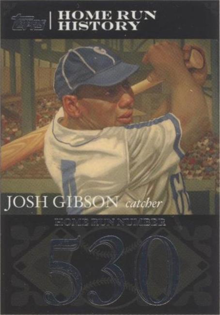 2007 Topps - Home Run History Josh Gibson #JG68 Josh Gibson for sale ...