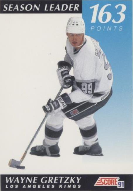 1991-92 Score Canadian - Wayne Gretzky #296 for sale | eBay
