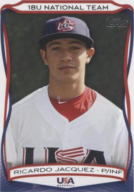 2010 Topps USA Baseball Team - #USA-21 Ricardo Jacquez (RC) for sale ...