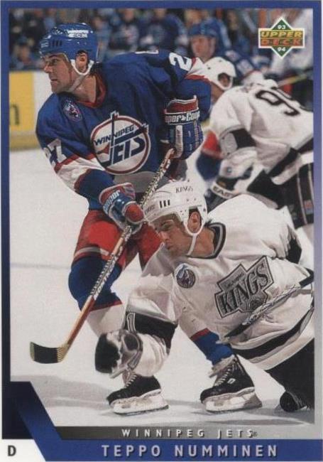 1993-94 Upper Deck - #53 Teppo Numminen for sale online | eBay
