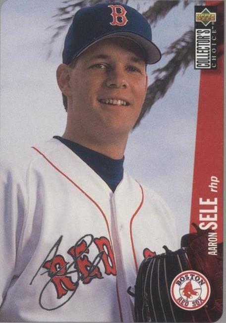 1996 Upper Deck Collector's Choice - Aaron Sele #476 Silver Foil ...