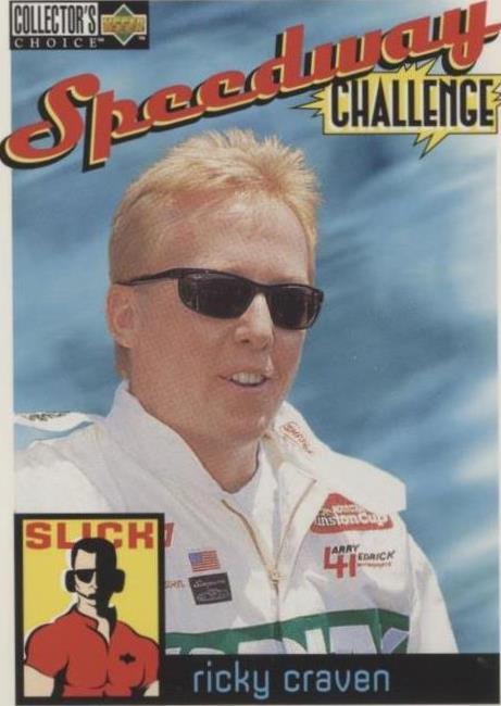1997 Upper Deck Collector's Choice - Speedway Challenge #115 Ricky ...