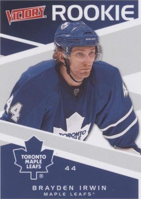 2010-11 Upper Deck Victory - Rookie Brayden Irwin #247 (RC) for sale ...