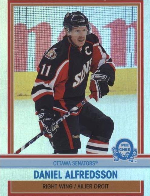 2009-10 O-Pee-Chee - Retro Rainbow #69 Daniel Alfredsson /100 for sale ...