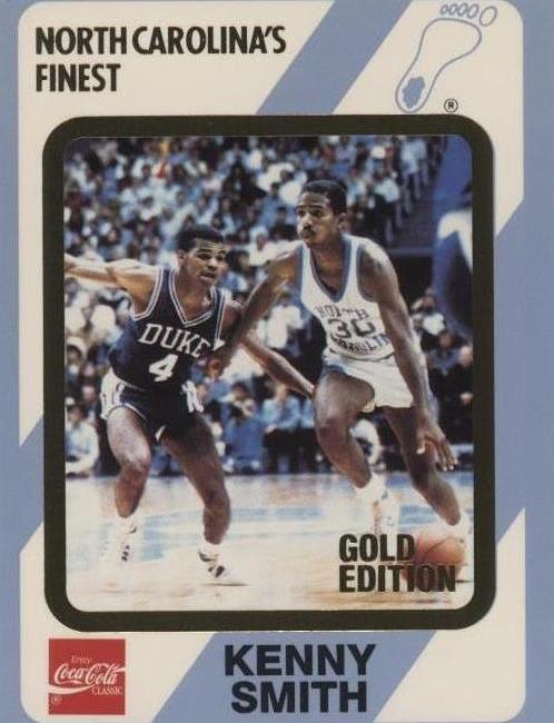 1989-90 Collegiate Collection/Coca-Cola North Carolina's Finest - Kenny ...