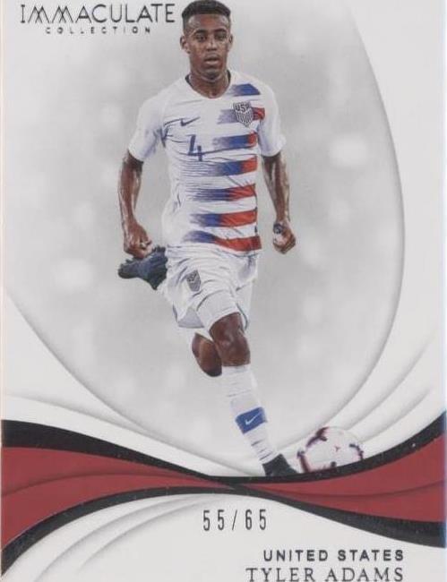 2018-19 Panini Immaculate Collection - #80 Tyler Adams /65 (RC) for ...