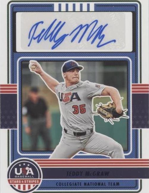 2023 Panini USA Baseball Stars & Stripes - USA Collegiate National Team ...